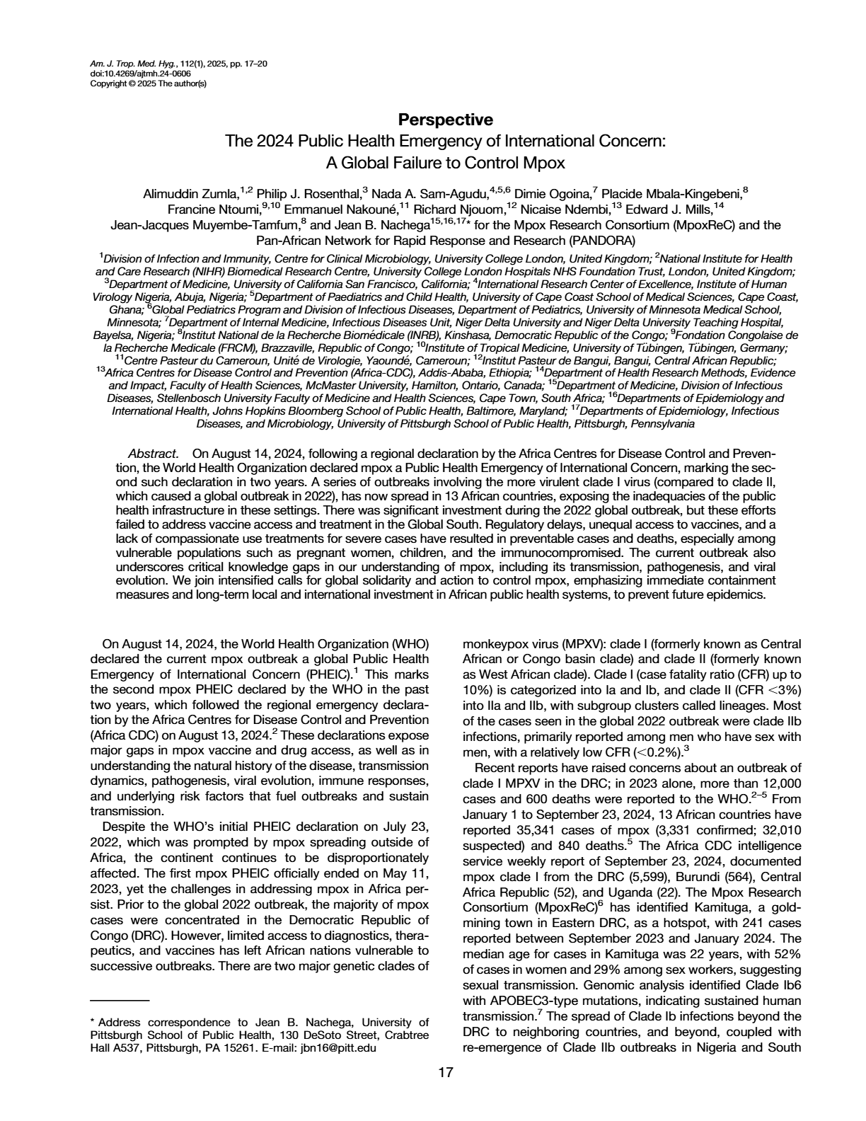 Estimating the burden of mpox among MSM in South Africa — Africa Health ...