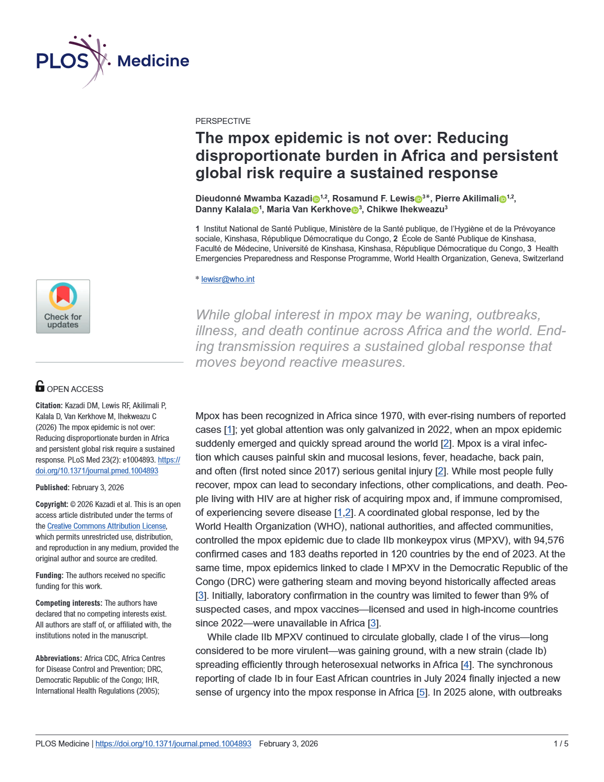 A cross-sectional study of mpox knowledge, attitudes toward mpox ...